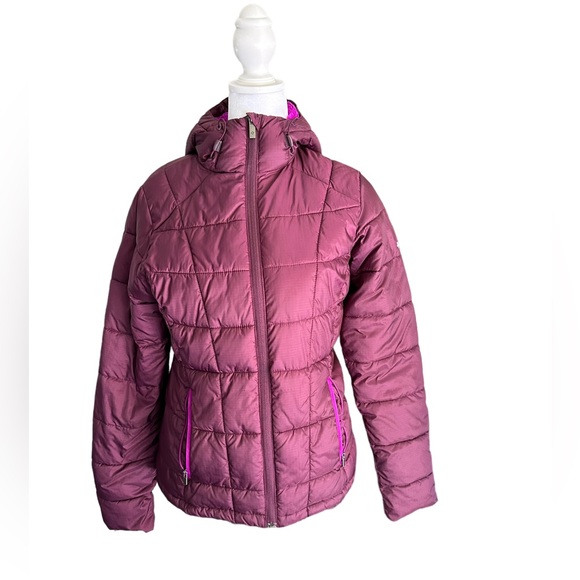 Columbia | Jackets & Coats | Womens Columbia Puffy Maroon Xs | Poshmark